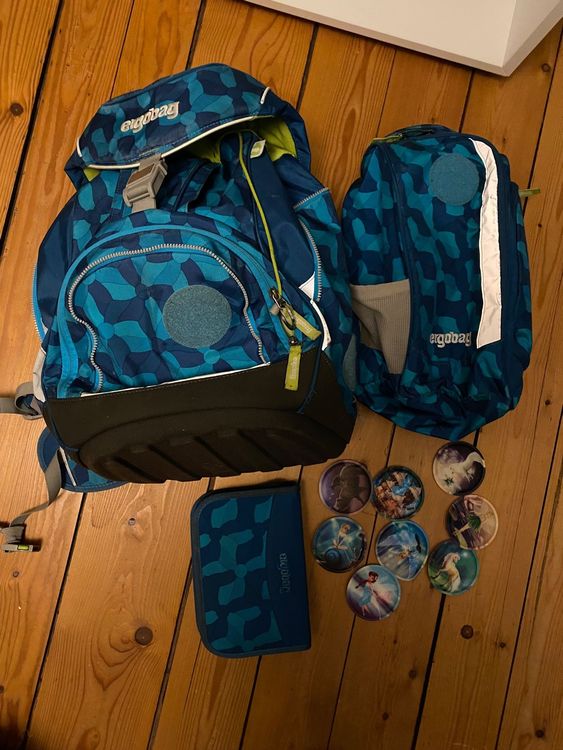 Ergobag Schulrucksack/Thek im Set, inkl. Turnsack und Etui (Gebraucht ...