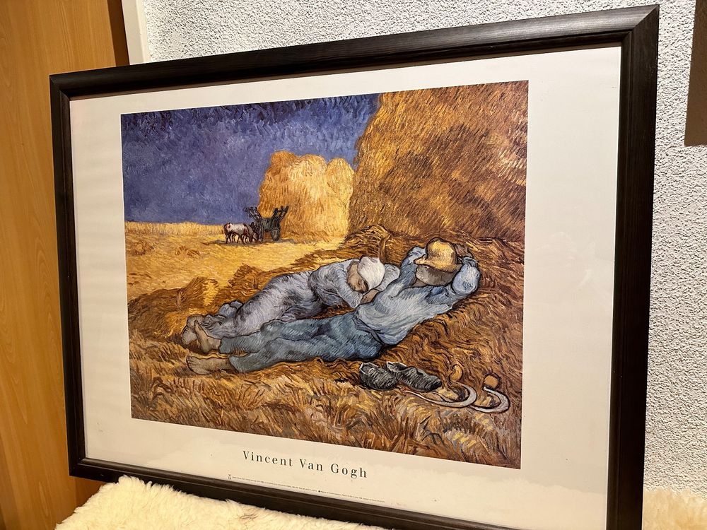 Van Gogh Druck mit schönem Holzrahmen | Kaufen auf Ricardo