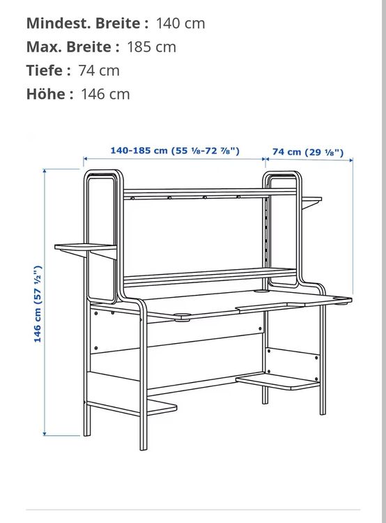 Ikea Gaming Pult | Kaufen auf Ricardo