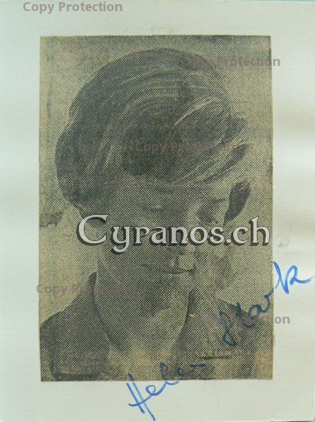 Helen Stark-Towlson alias Anna Portmann (1932) - Autogramm (Gebraucht ...