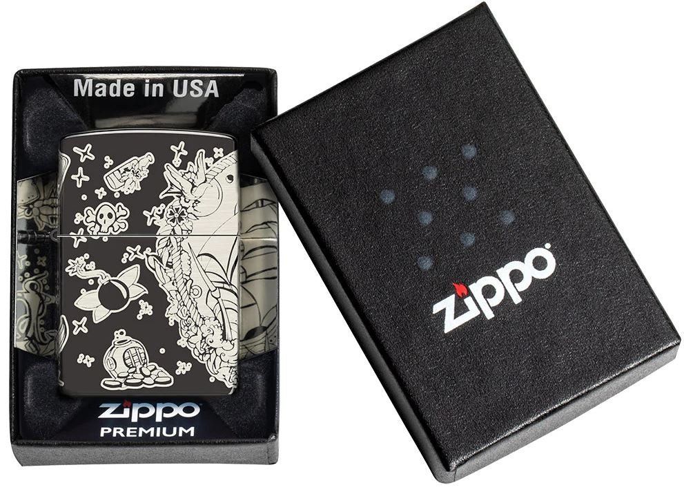 ZIPPO Tattoo Theme Design 360° Premium Neu in Box | Kaufen auf Ricardo