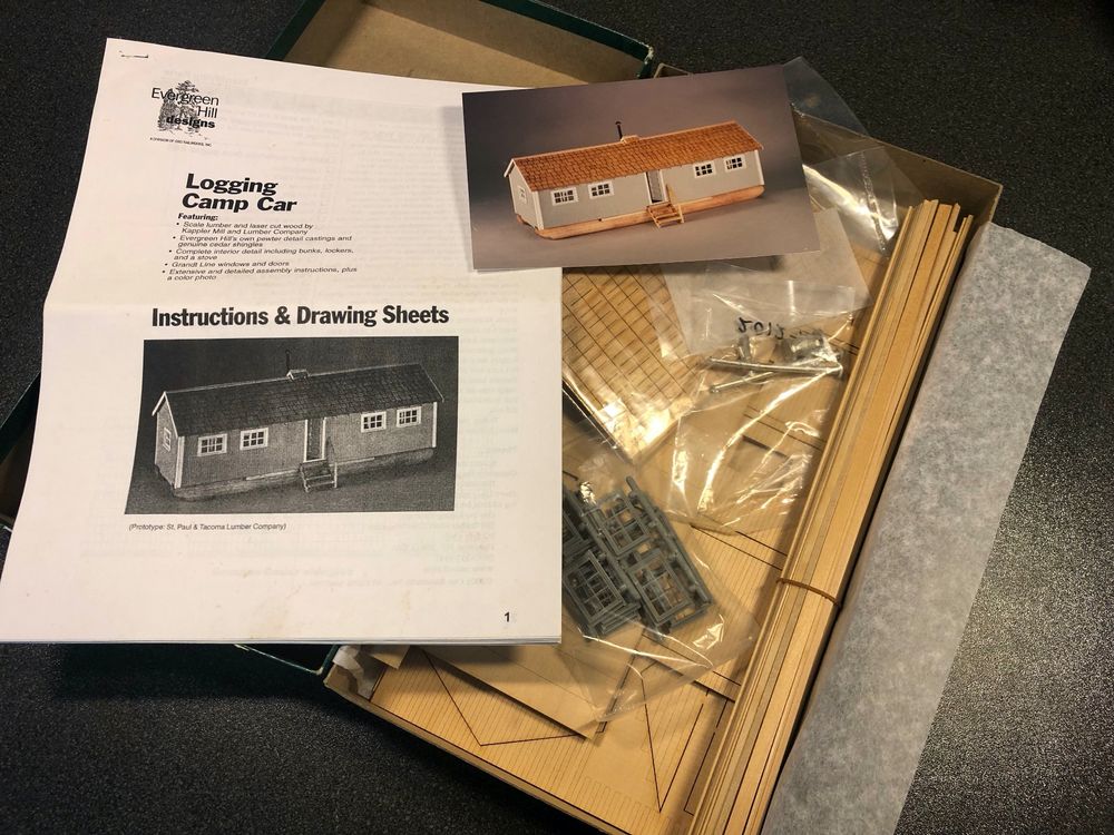 Logging Camp Car - Bausatz Spur 0 | Kaufen auf Ricardo