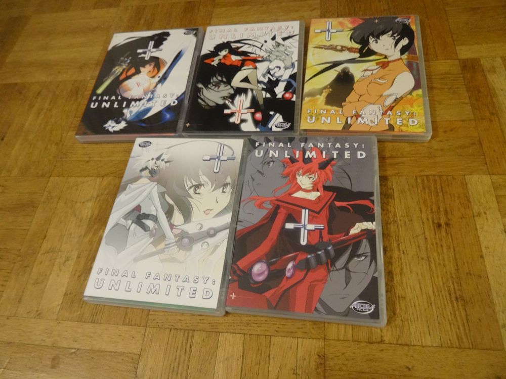 Final Fantasy Unlimited Phase 1-5 DVD ANIME (Gebraucht) in Olten für ...