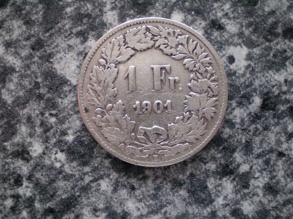 1 Fr.1901 !!! Rar !!! ab 1.- !!! (Gebraucht) in Dierikon für CHF 3 – mit Lieferung auf Ricardo ...