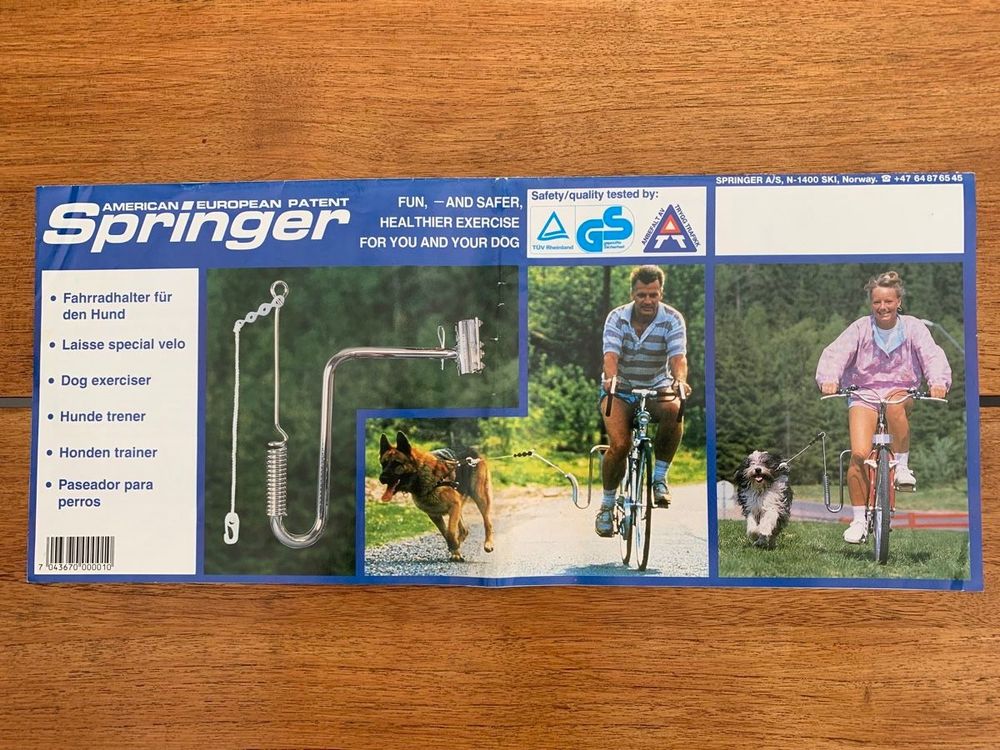 Springer / Fahrradhalter für Hunde | Kaufen auf Ricardo
