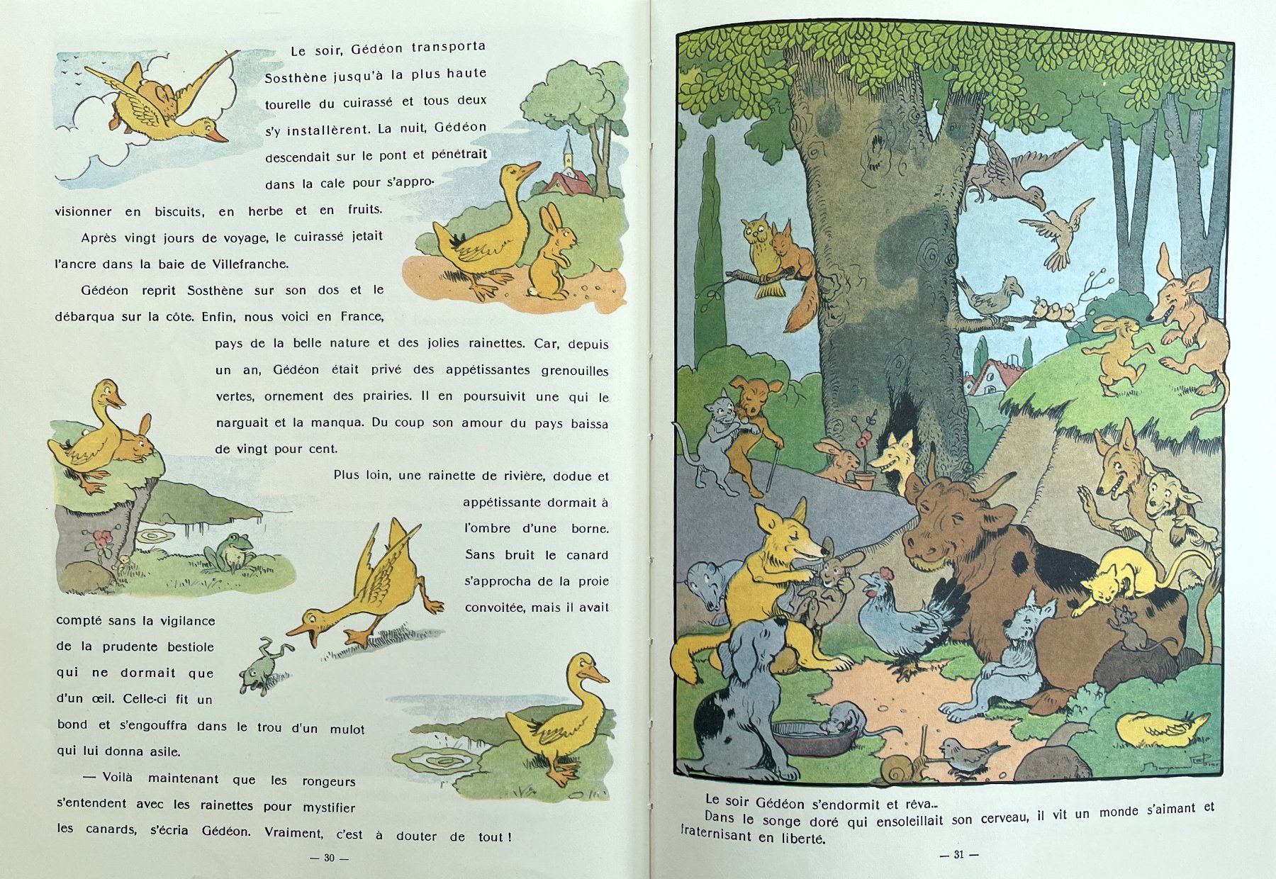 Gédéon traverse l'Atlantique - Benjamin Rabier (Gebraucht) in Savagnier ...