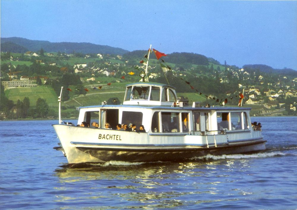 MS Bachtel, Zürichsee, ZSG, Fahrgastschiff | Kaufen auf Ricardo