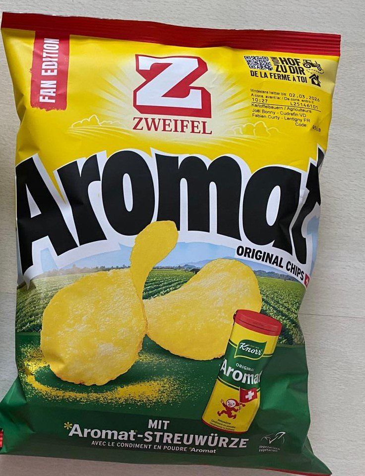 1 Packung Zweifel Aromat Chips – Limitierte Fan Edition! (Neu und ...