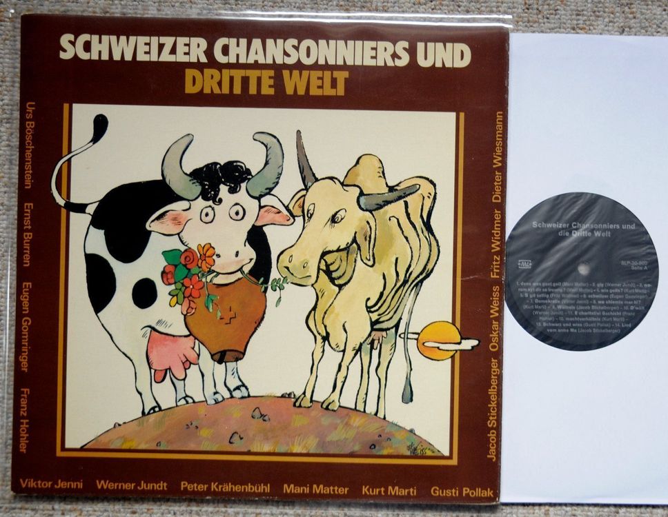 Schweizer Chansonniers Und Dritte Welt - Mani Matter Hohler (Gebraucht ...