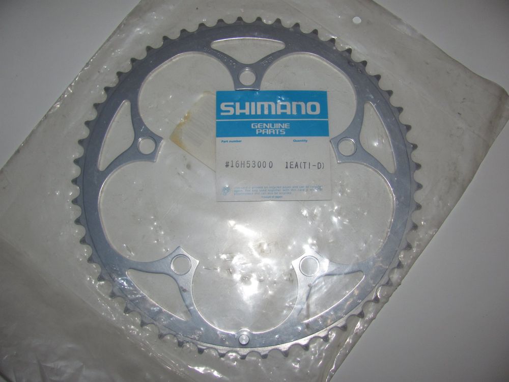 Shimano 600 (Ultegra) FC-6400 Kettenblatt - 53 Z. Neu (NOS) | Kaufen auf Ricardo