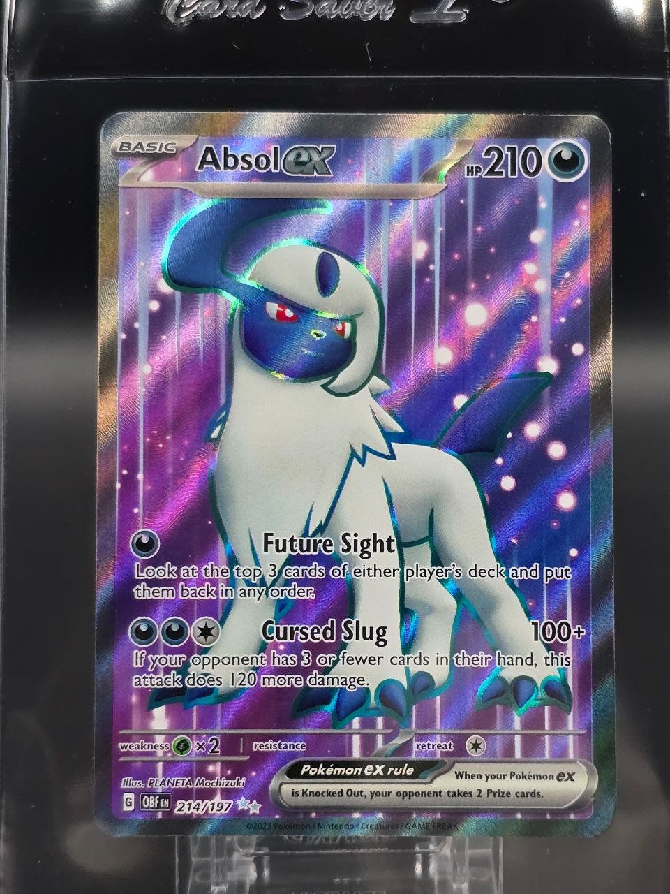 Absol ex #214 Obsidian Flames NM / 🇬🇧 (D'occasion) à COINTRIN pour CHF ...