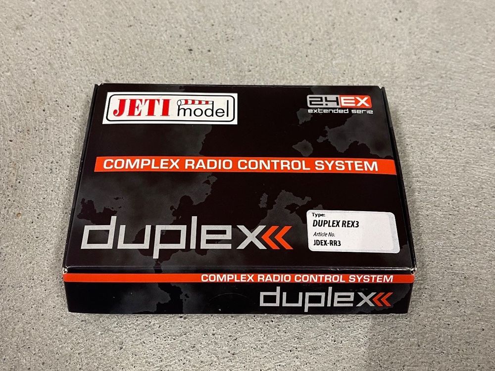 Jeti Duplex Rex 3 Empfänger Neu und OVP! | Kaufen auf Ricardo