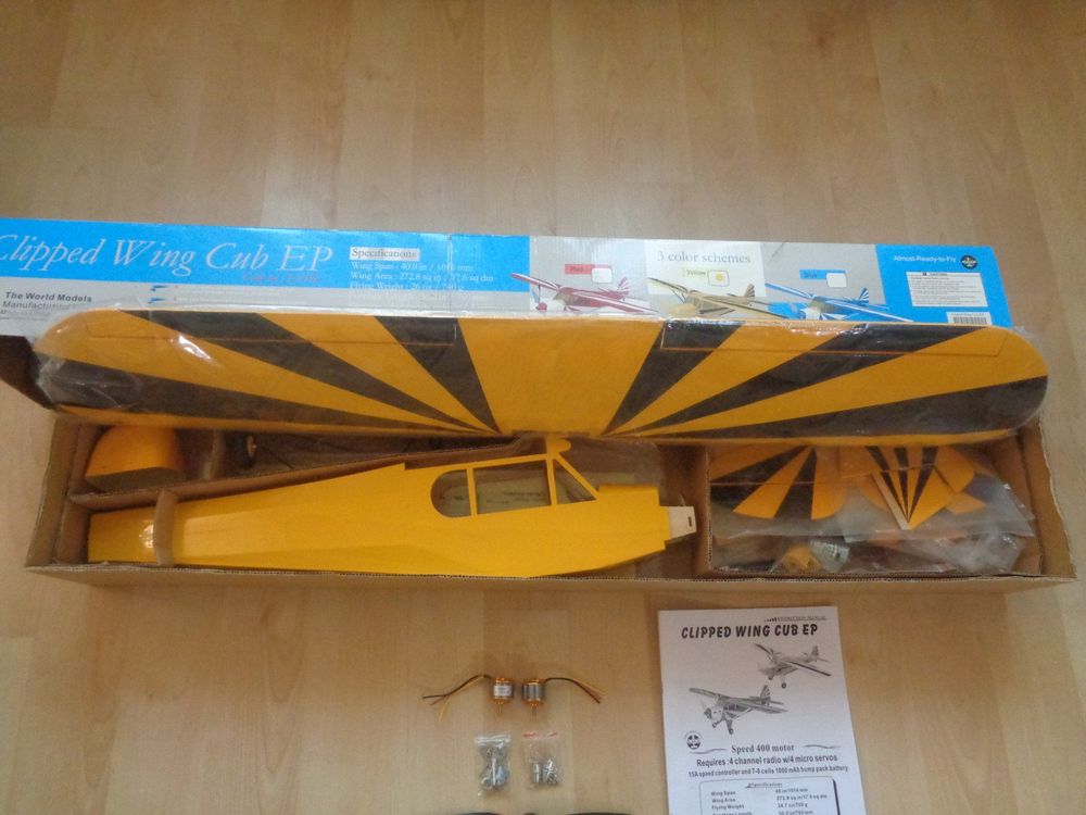 Clipped Wing Cub ARF in Holzbauweise (Gebraucht) in Basel für CHF 61 ...