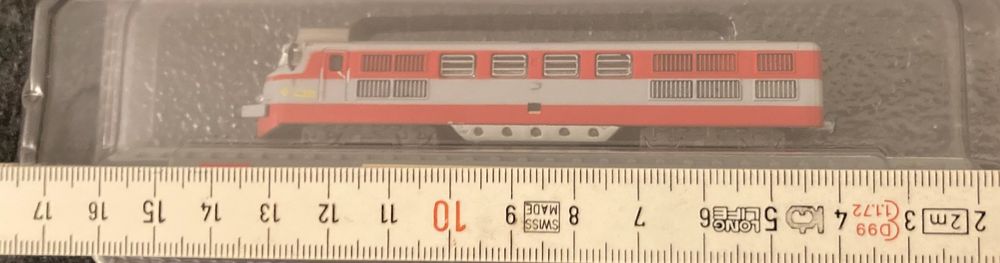 Talgo 352-Diesellok-Standmodell-Del Prado Collection-Spur N (Neu und ...