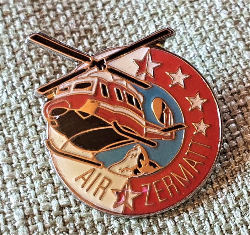 F466 - Pin Air Zermatt Matterhorn Wallis | Kaufen auf Ricardo