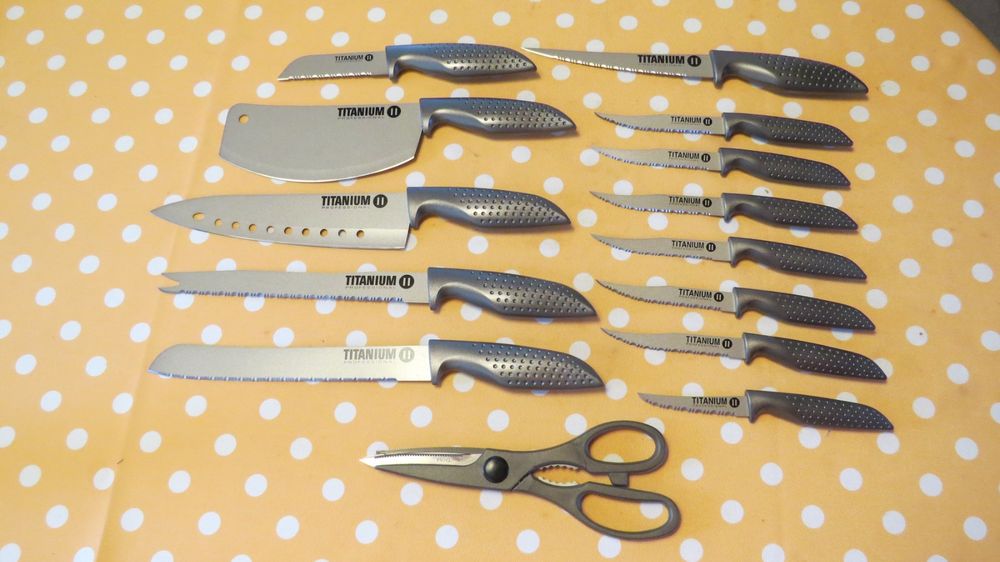 Titanium II Messerblock (Neu (gemäss Beschreibung)) in Glattbrugg für CHF 10 – mit Lieferung auf ...