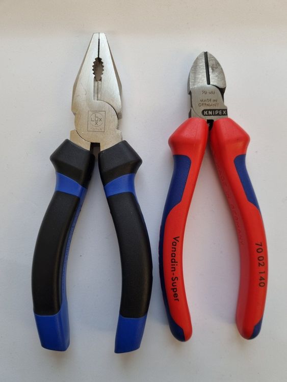 Handwerkzeug - KNIPEX Seitenschneider + LUX Zange (Gebraucht) in Luzern für CHF 10 – nur ...