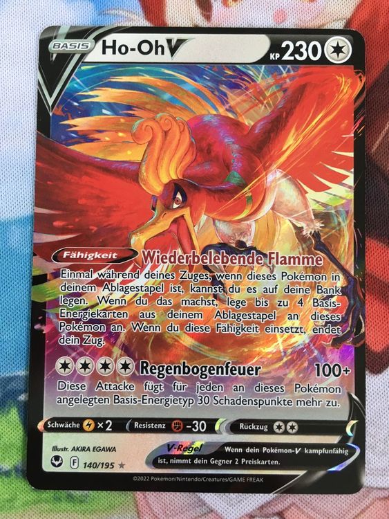 Silberne Sturmwinde 140/195 Ho-Oh V -DE- | Kaufen auf Ricardo