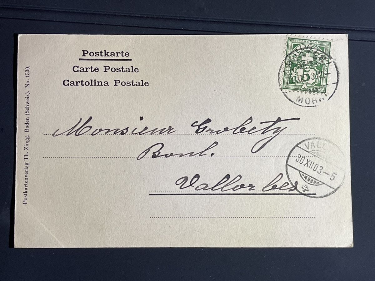 Morat, Murten mit Stempel Gehrig + Meier (Gebraucht) in Strengelbach für CHF 8 – mit Lieferung ...