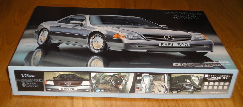FUJIMI MERCEDES BENZ 500SL 1:24 (Neu (gemäss Beschreibung)) in Frümsen ...