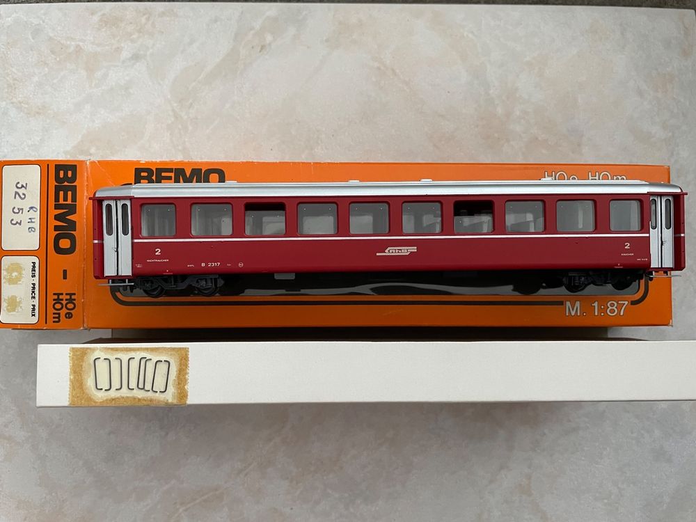 Bemo 3253 Personenwagen RhB 2 KL (Neu (gemäss Beschreibung)) in Hauterive NE für CHF 39 – mit ...