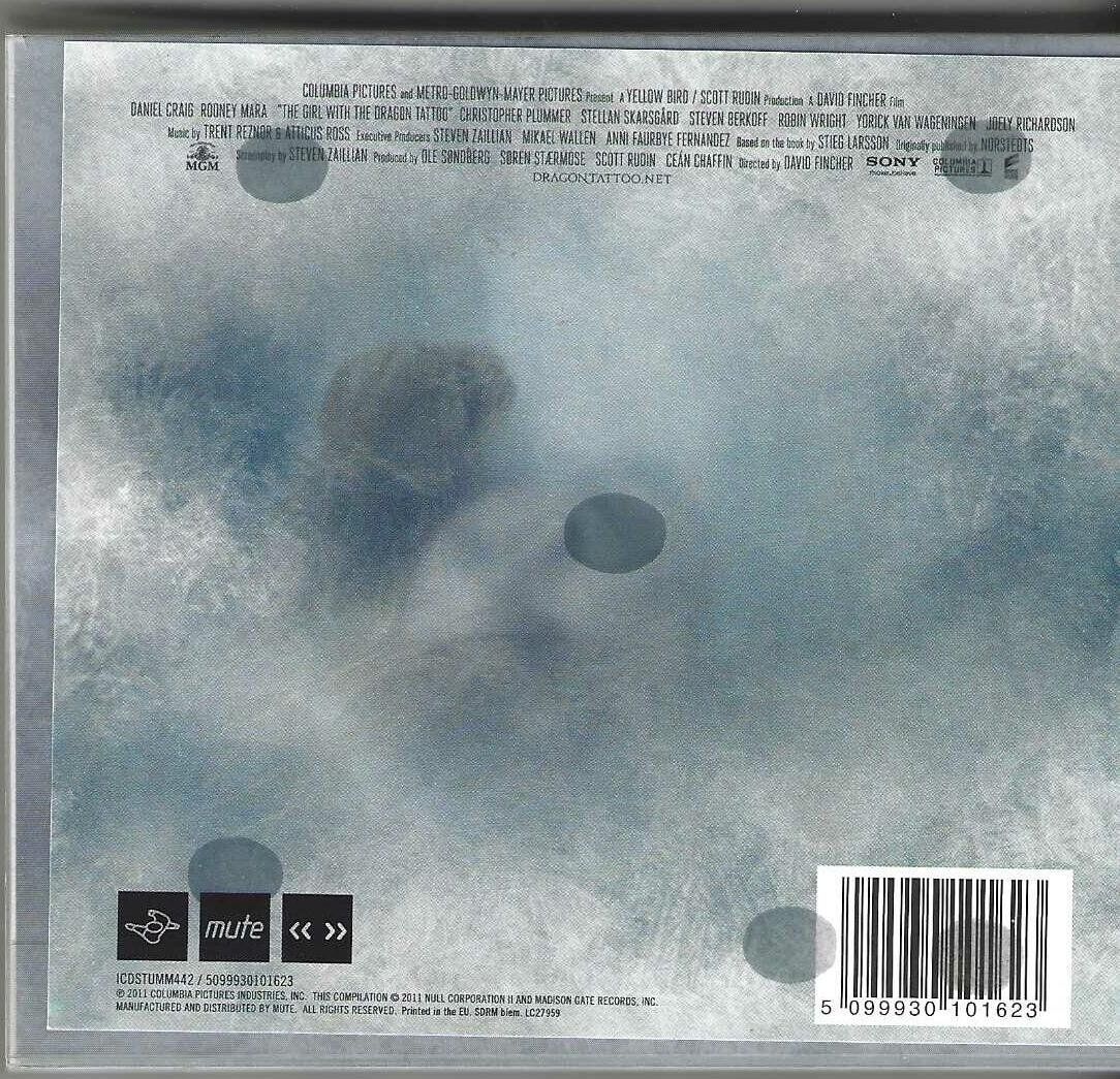 Trent Reznor/A. Ross–The Girl With The Dragon Tattoo-3XCD (Gebraucht ...