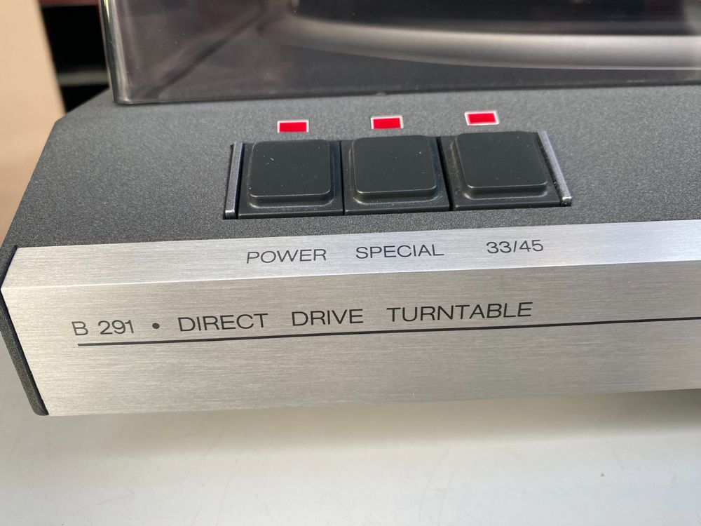 Revox B291 HiFi Tangential Plattenspieler mit Haube funktion (Gebraucht ...