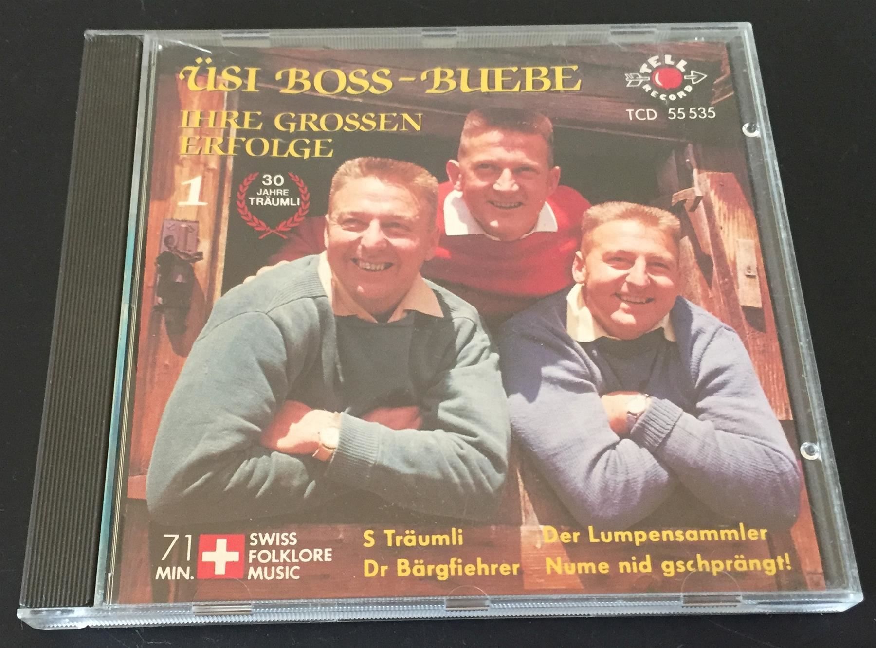 Üsi Boss-Buebe 30 Jahre Träumli Schönsten Schweizer Lieder (Gebraucht ...