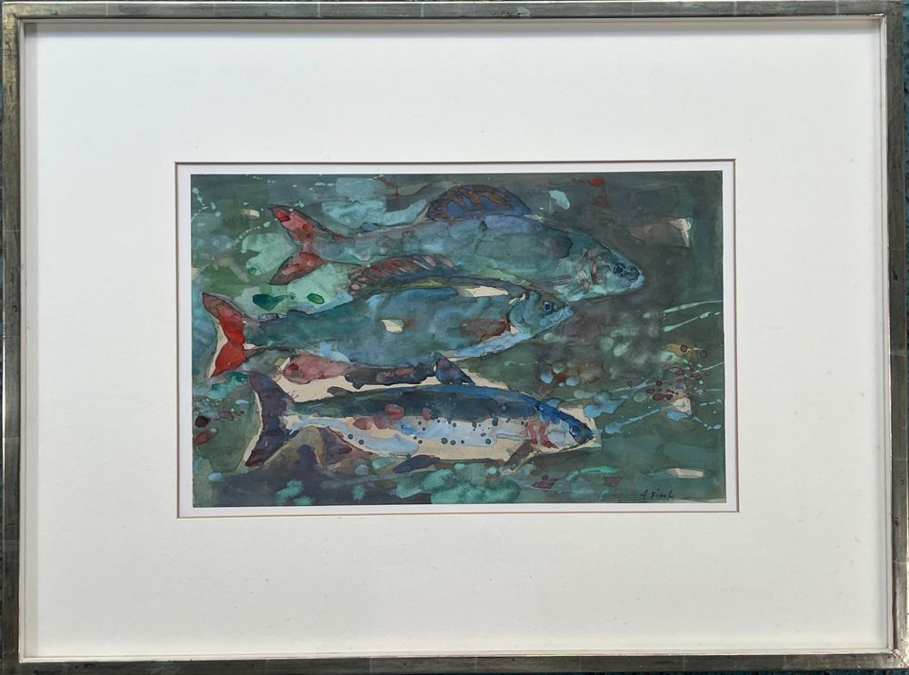 Adolf FUNK (1903-1996) Schönes Aquarell (2) (Gebraucht) in Zürich für CHF 125 – mit Lieferung ...