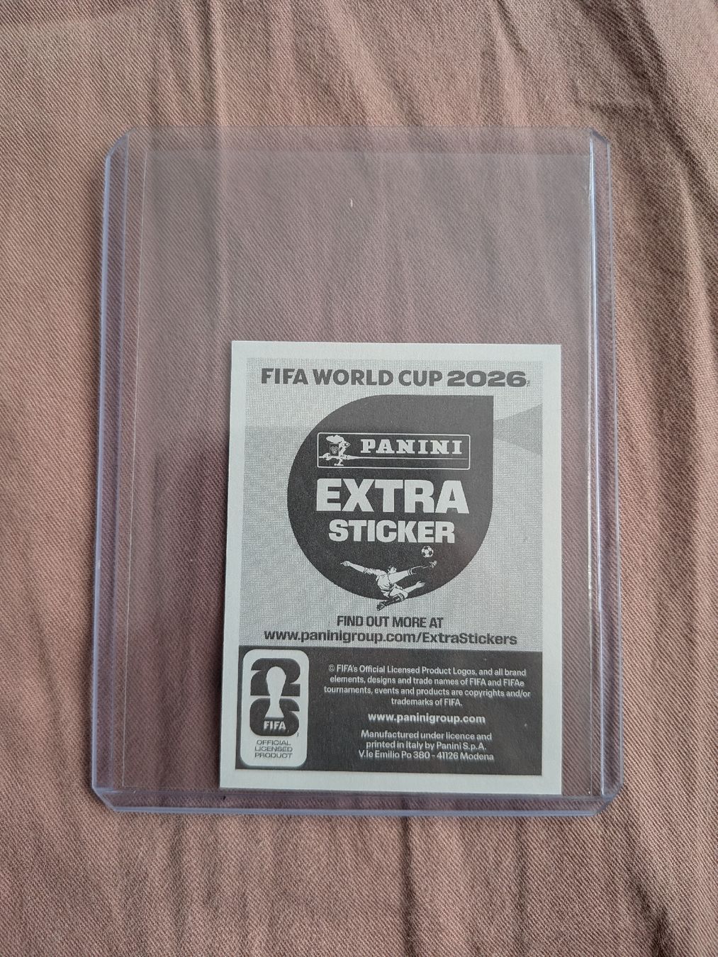 Panini WM 2026 Extra Sticker BRONZE Moises Caicedo (Neu (gemäss ...