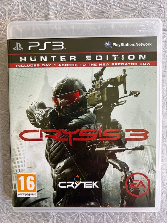 CRYSIS 3 Hunter edition PS3 | Kaufen auf Ricardo