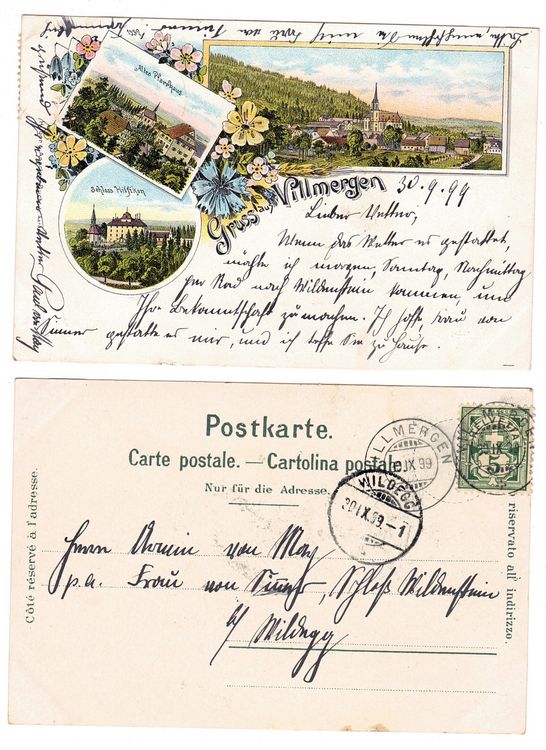 Gruss aus Villmergen (litho) | Kaufen auf Ricardo