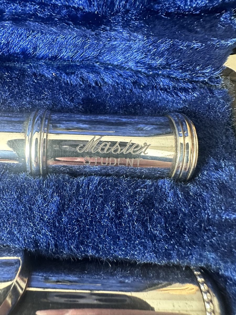 Querflöte „Master – Student“ – silberplattiert – mit Etui (Gebraucht ...