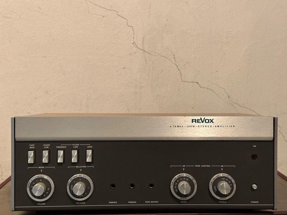 Revox A 78 MK 2 A78 MK II Verstärker (Defekt) in zuchwil für CHF 195 – mit Lieferung auf Ricardo ...