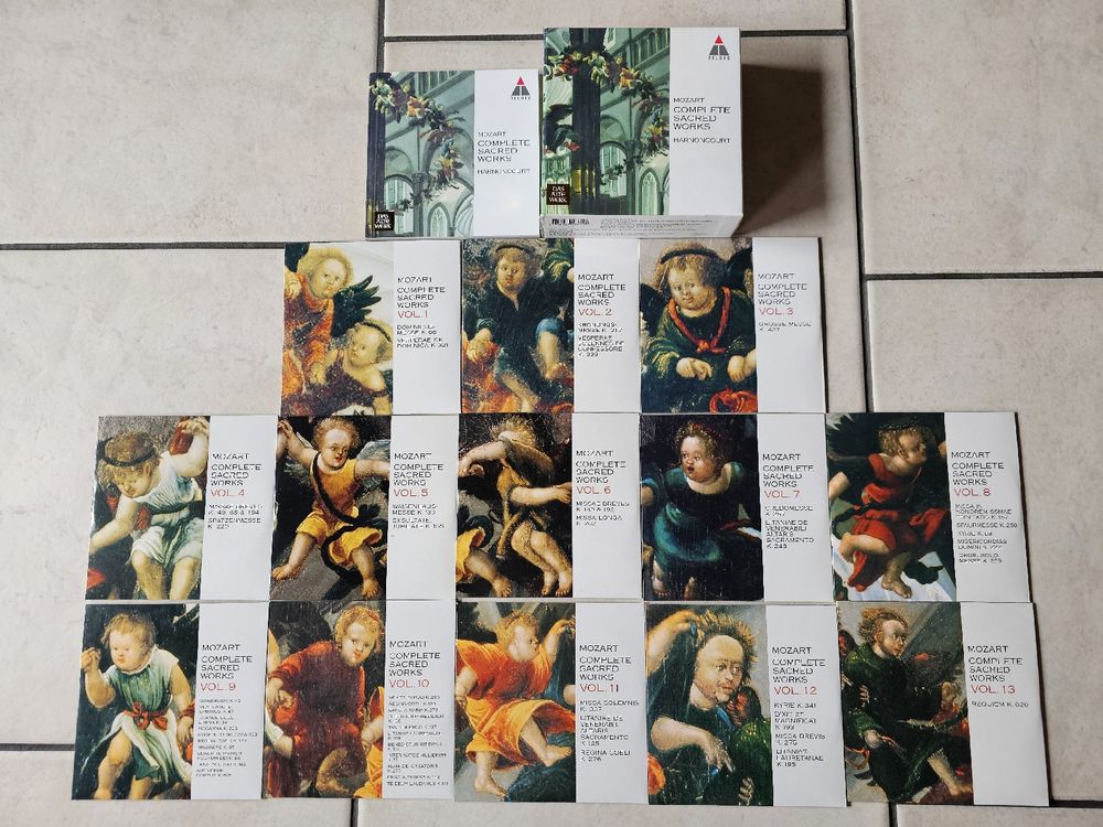 Mozart - Complete Sacred Works / 13 CDs Box (Gebraucht) in Schneisingen ...