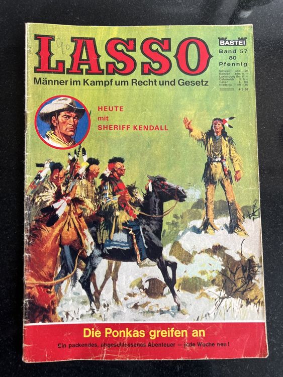 Lasso Nr. 57,59,60, von 1968! Original Kult Comic Western (Gebraucht ...