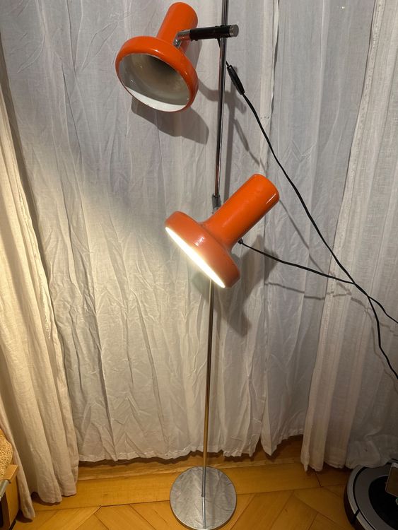 Wunderschöne Retro Stehlampe 70er Ebenbild