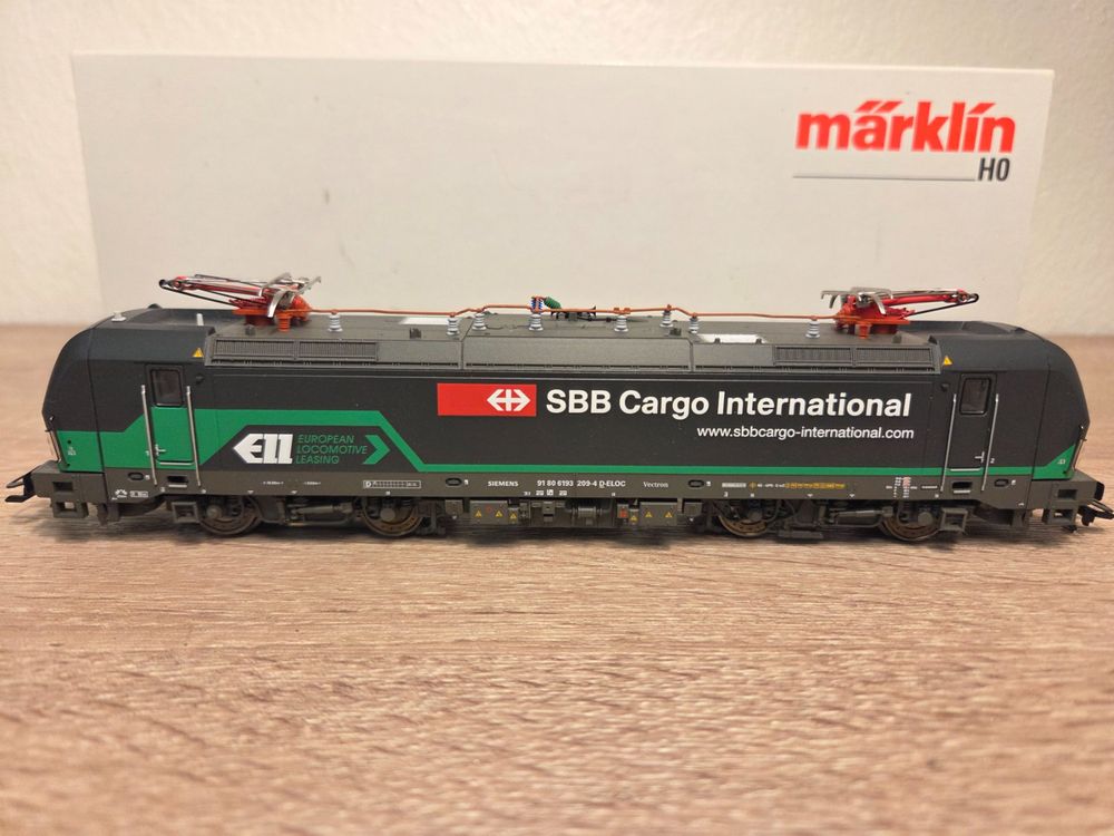 Märklin 36193 E-Lok BR 193 Cargo SBB Mfx Digital Sound H0 | Kaufen auf ...
