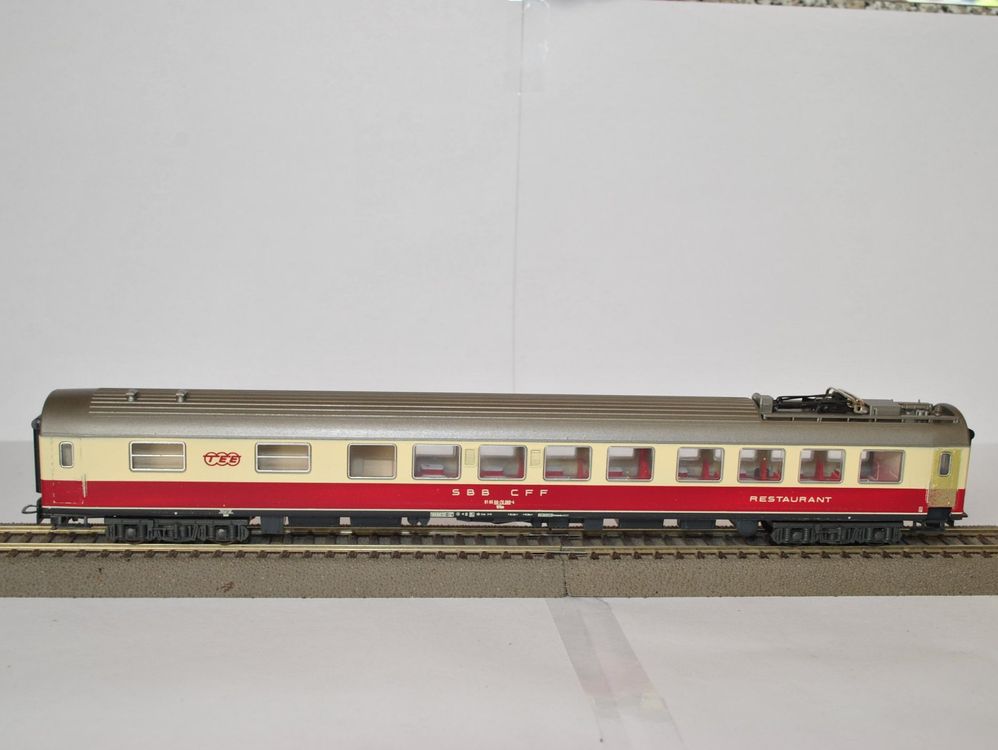 Liliput Speisewagen SBB RIC 88054 (POG007) (Gebraucht) in Aarwangen für CHF 13 – mit Lieferung ...