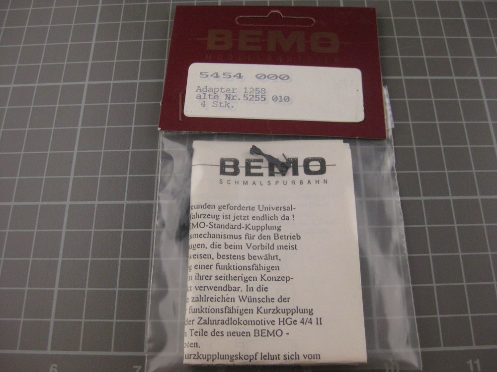 BEMO 5454000 4x Adapter für Lok | Kaufen auf Ricardo