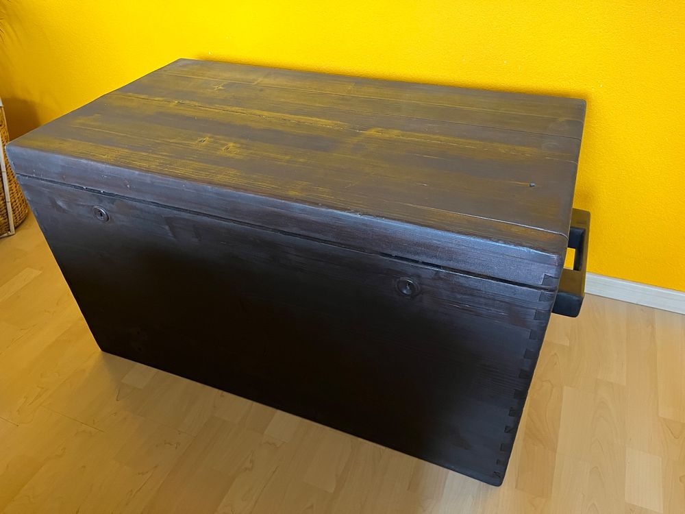 Truhe aus Holz 1946, Vintage Look, sehr geräumig & praktisch (Gebraucht ...
