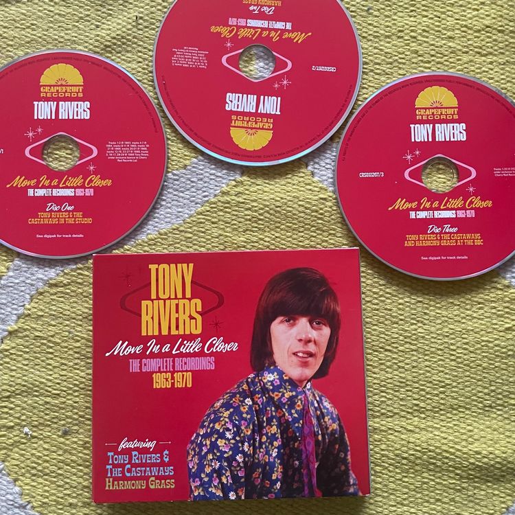 TONY RIVERS-3CD BOX SET COMPLETE RECORDINGS 1963-1970 (DIGI) (Gebraucht ...