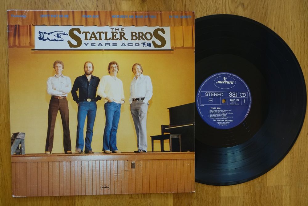 The Statler Brothers - Years Ago - T1 (Gebraucht) in Sessa für CHF 1.95 – mit Lieferung auf ...