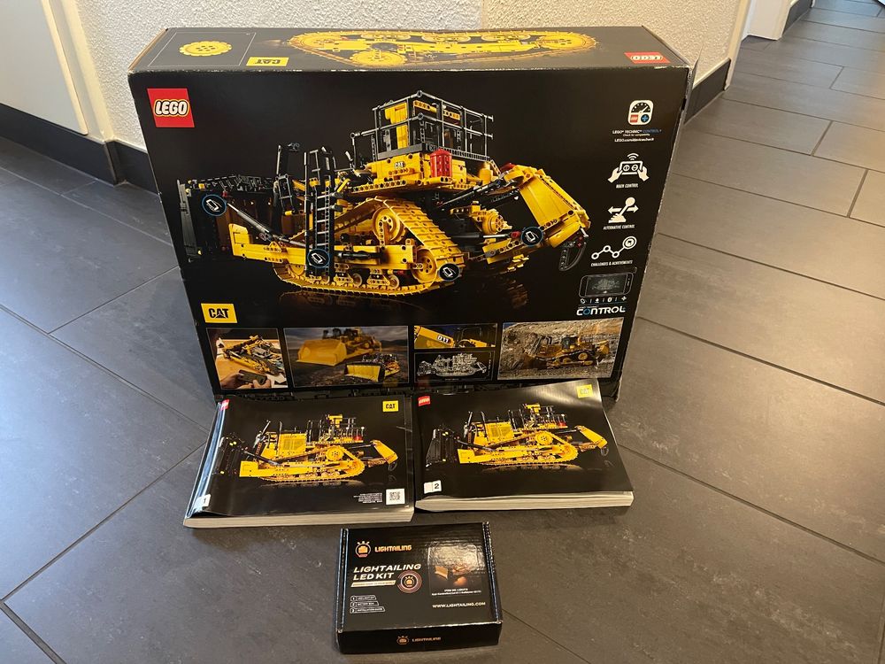 Lego Bulldozer D11 42131 mit Lightailing LED Beleuchtungskit (Neu ...
