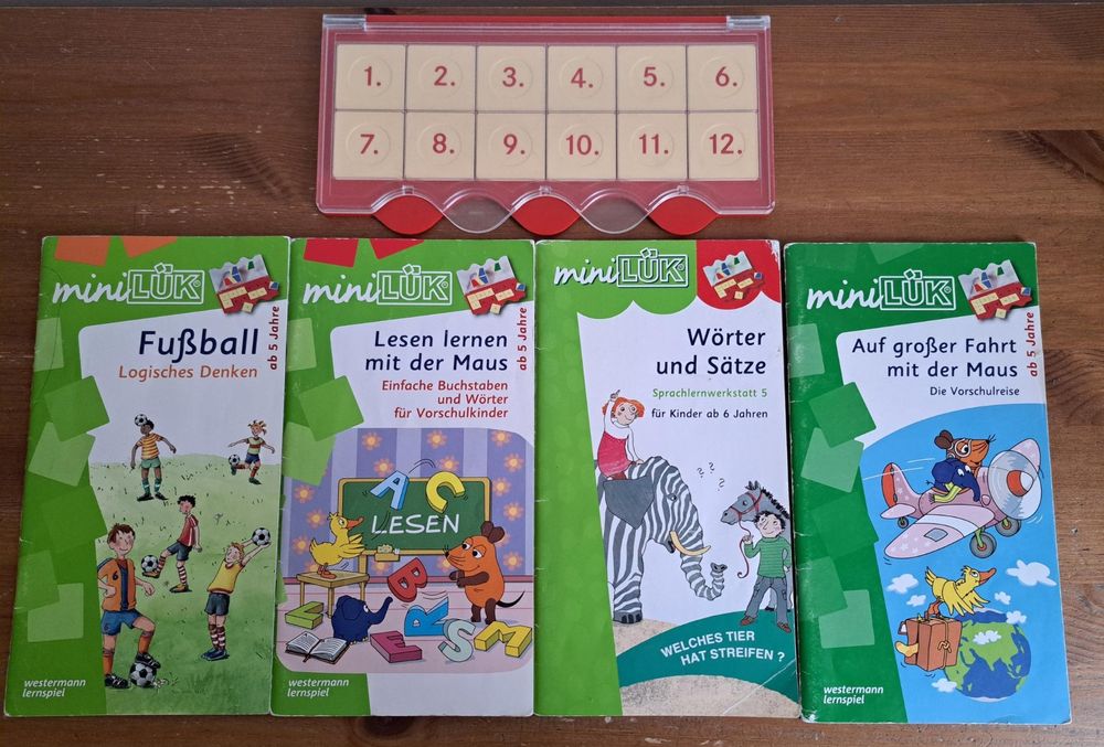 miniLÜK Kontrollgerät und 4 Hefte - Lernspiel | Kaufen auf Ricardo