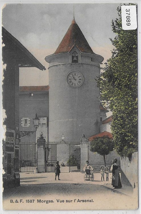 Morges - Vue sur l'Arsenal - animee | Kaufen auf Ricardo