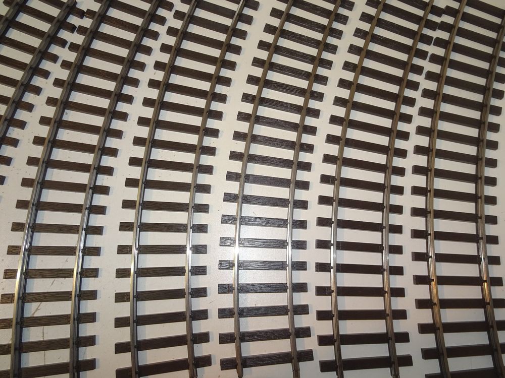 20 Märklin Schienen Gleis gebogen 59230 Spur 1 (Neu (gemäss ...