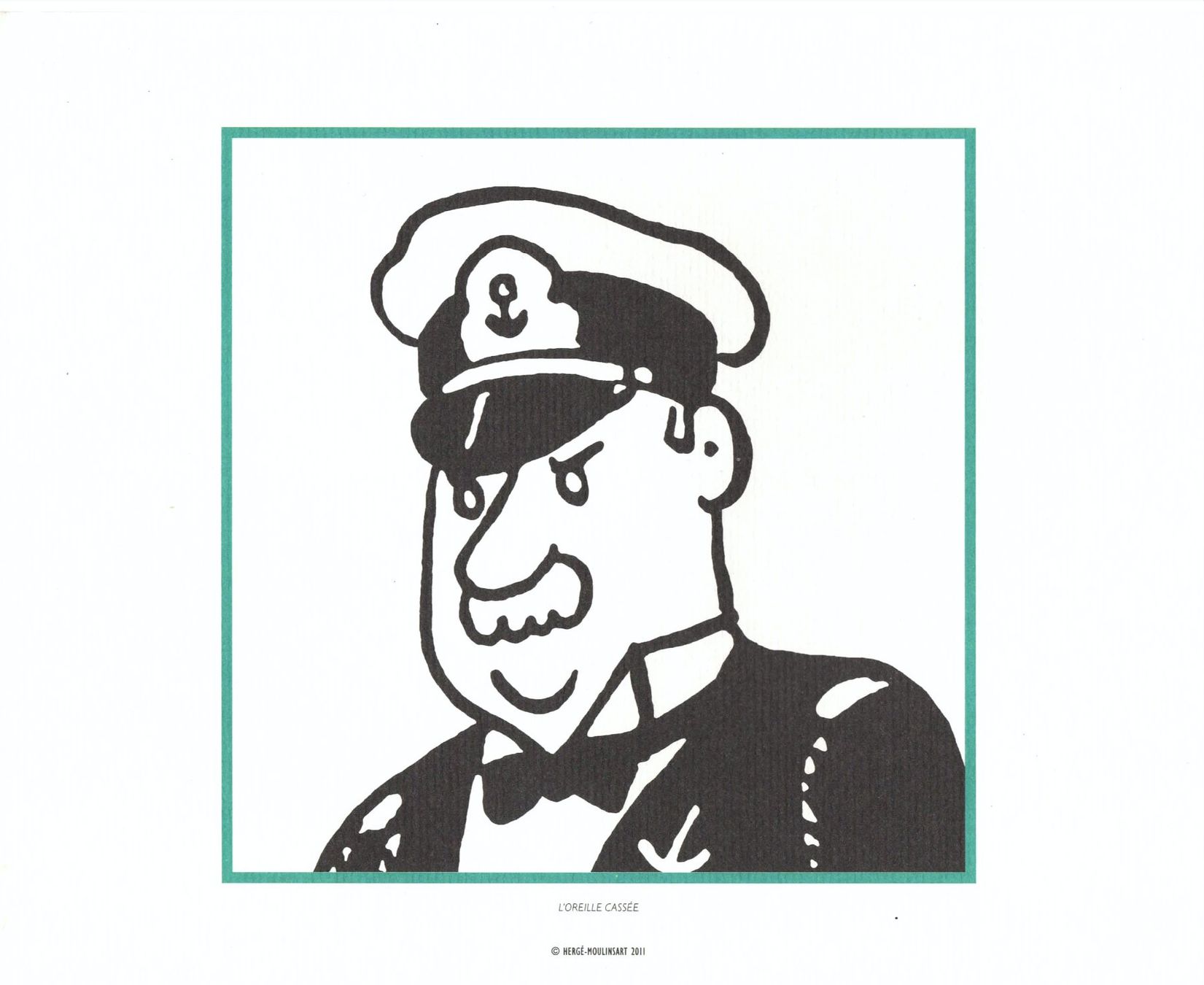 Tintin - Les Capitaines - 3 Litographies, Ex-Libris 2011 (D'occasion) à ...