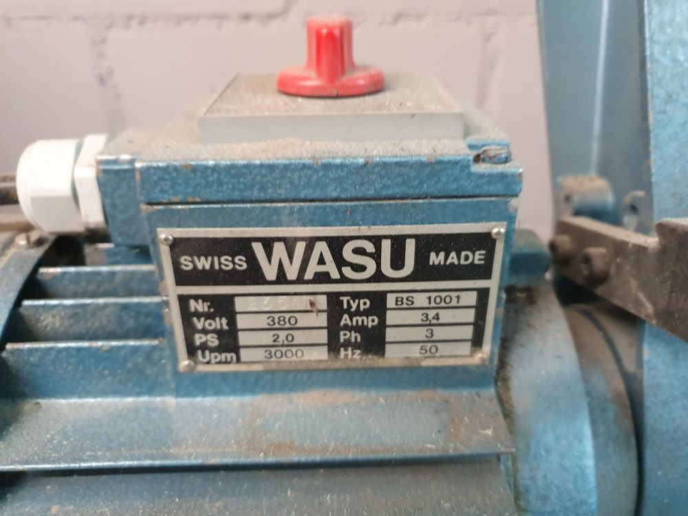 Bandschleifmaschine, WASU BS 1001, 400 Volt (Gebraucht) in Eschenbach ...