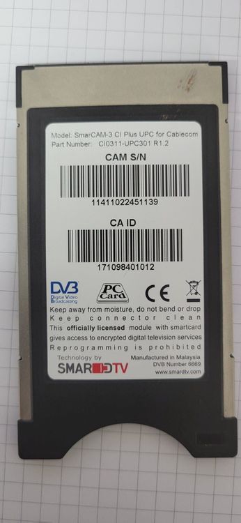 DigiCard CI+ UPC | Kaufen auf Ricardo